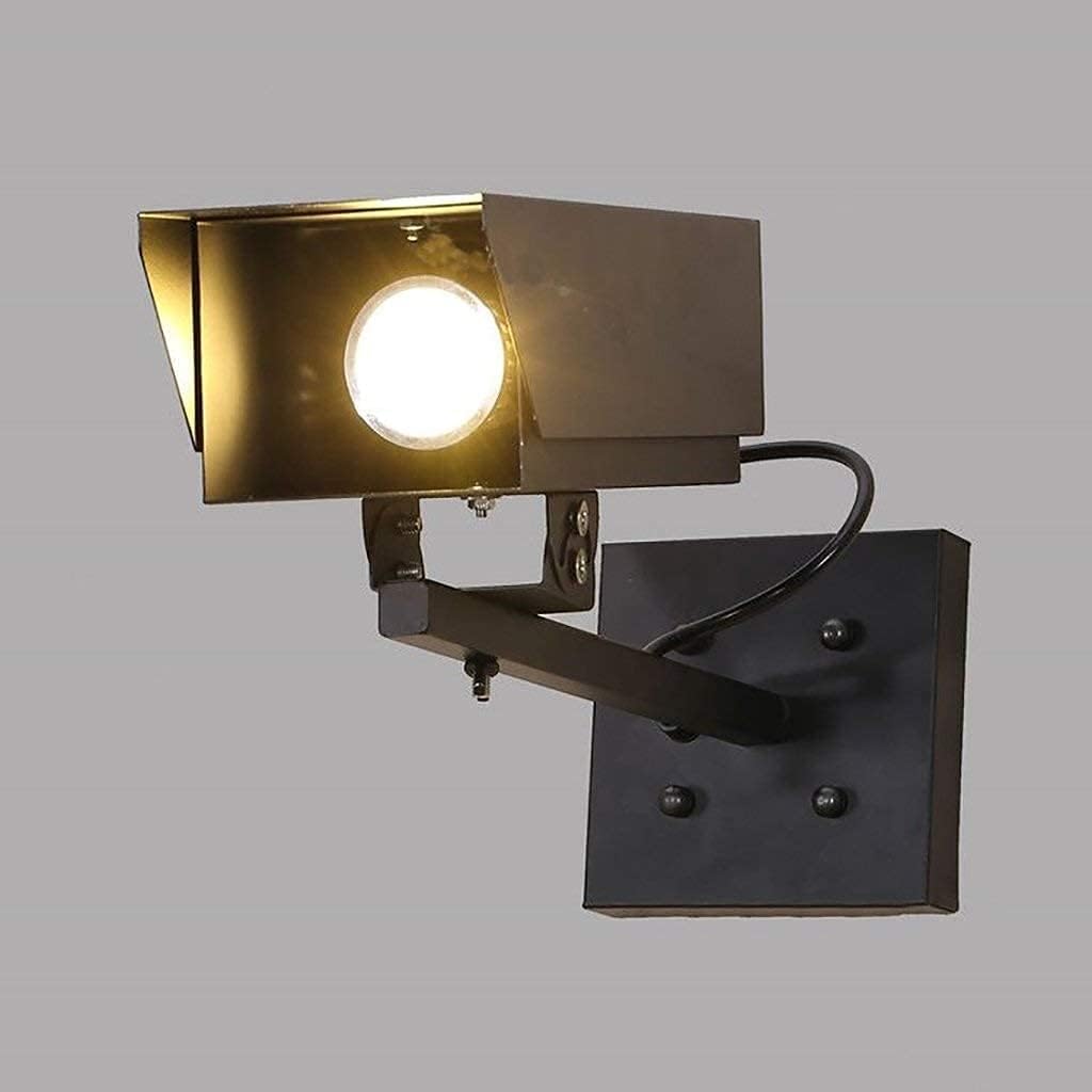 Wall Lamps,Bracket Light Retro Style Decorative Wall Lamp Iron ...