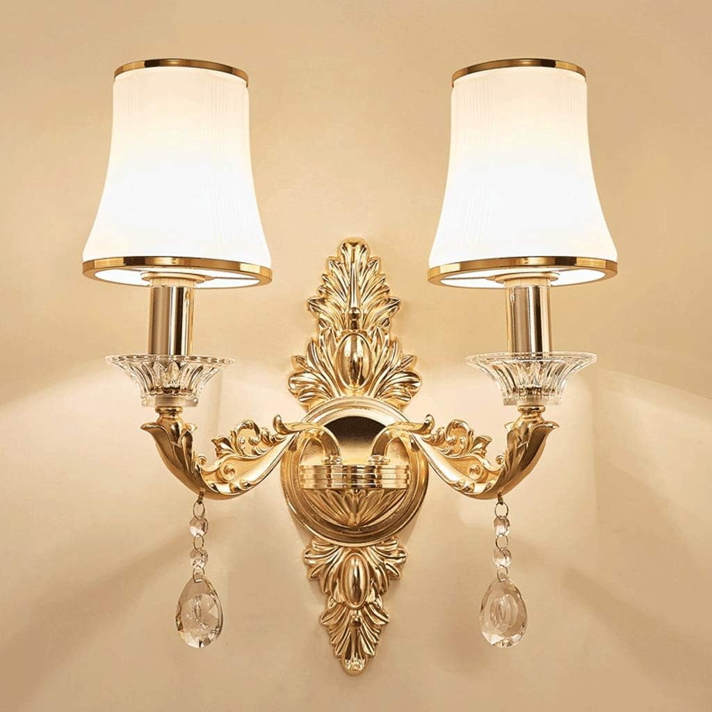 Wall Lamps,Bracket Light Wall Lamp Wall Light Alloy European Crystal ...