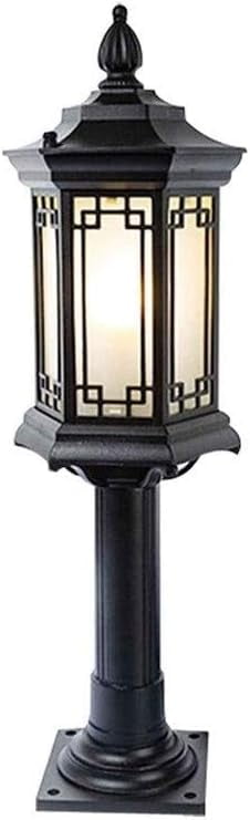 Wall Lamps,Column Light Die-Aluminum Lawn Light, Glass Table Lamp ...