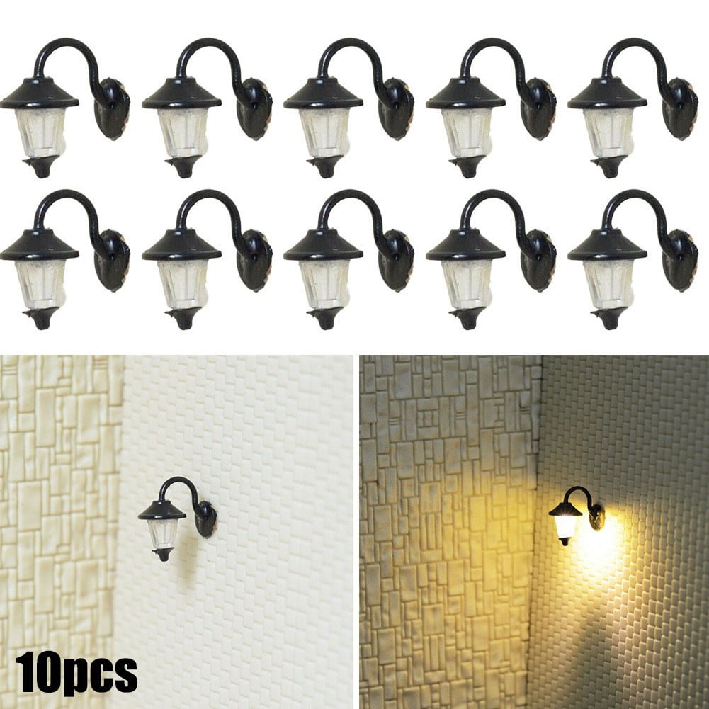 Wall Lamps LED Street Lamps 1-Lamp for Building Set 10 Pieces - Walmart.com