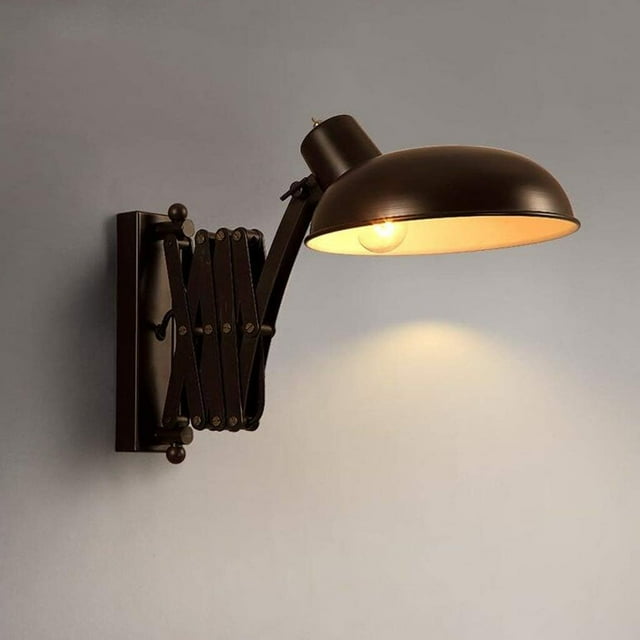 Wall Lamps,Modern Iron Art Wall Light Industrial Look Adjustable Wall ...
