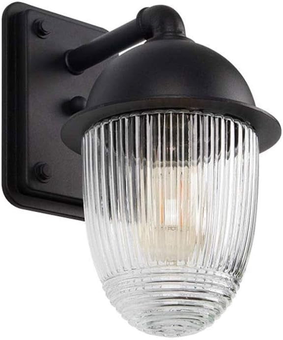 Wall Lamps,Waterproof and Rust-Proof Glass Ball Outdoor Courtyard Lamp, Exterior Wall Balcony ...