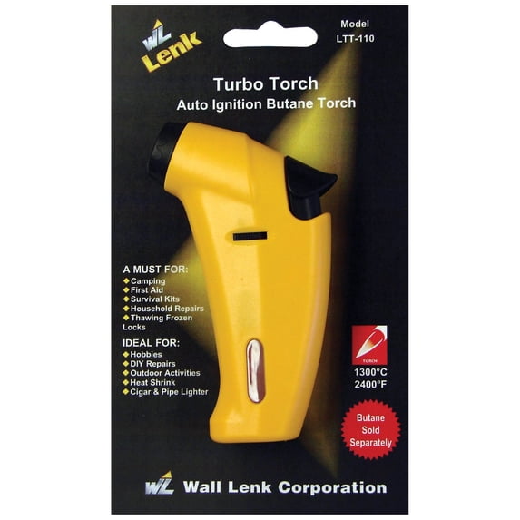 Wall Lenk Turbo Butane Micro Torch LTT-110 - Walmart.com