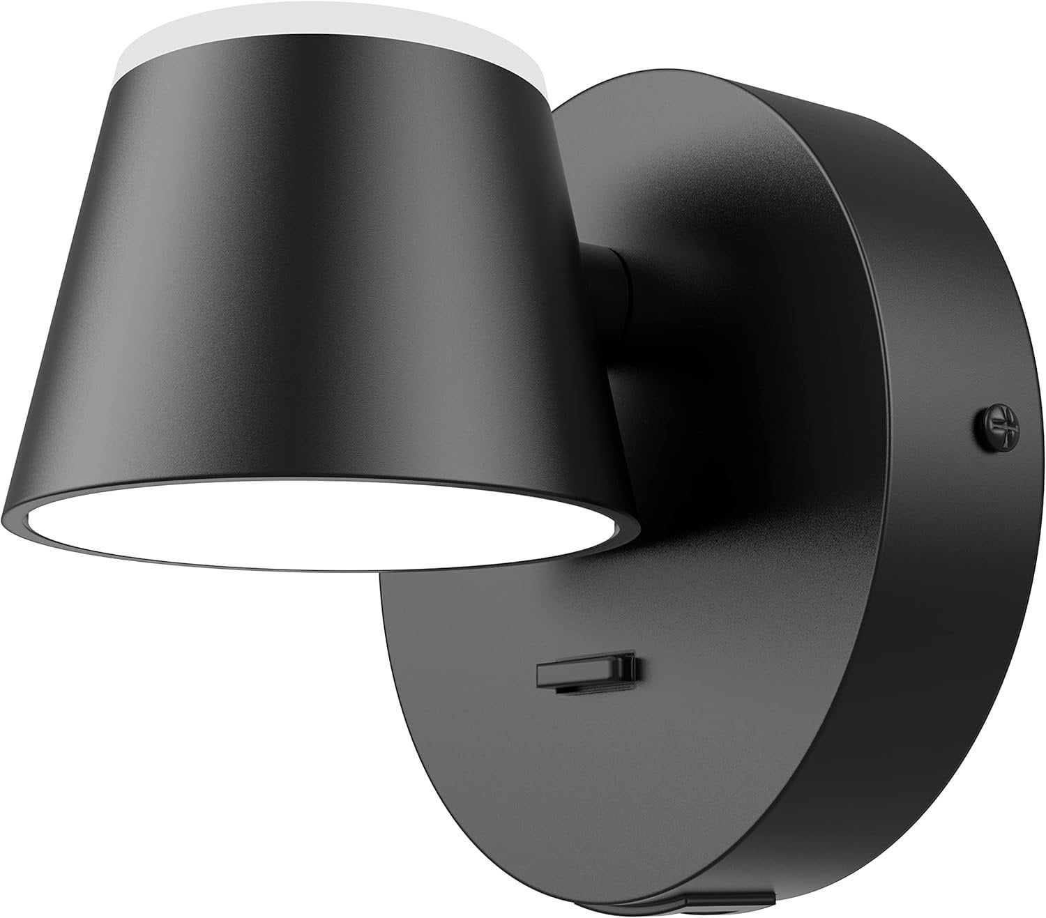 Wall Light LED Wall Sconce with /Off USB Port 110 Hardwired Wall Lamp ...