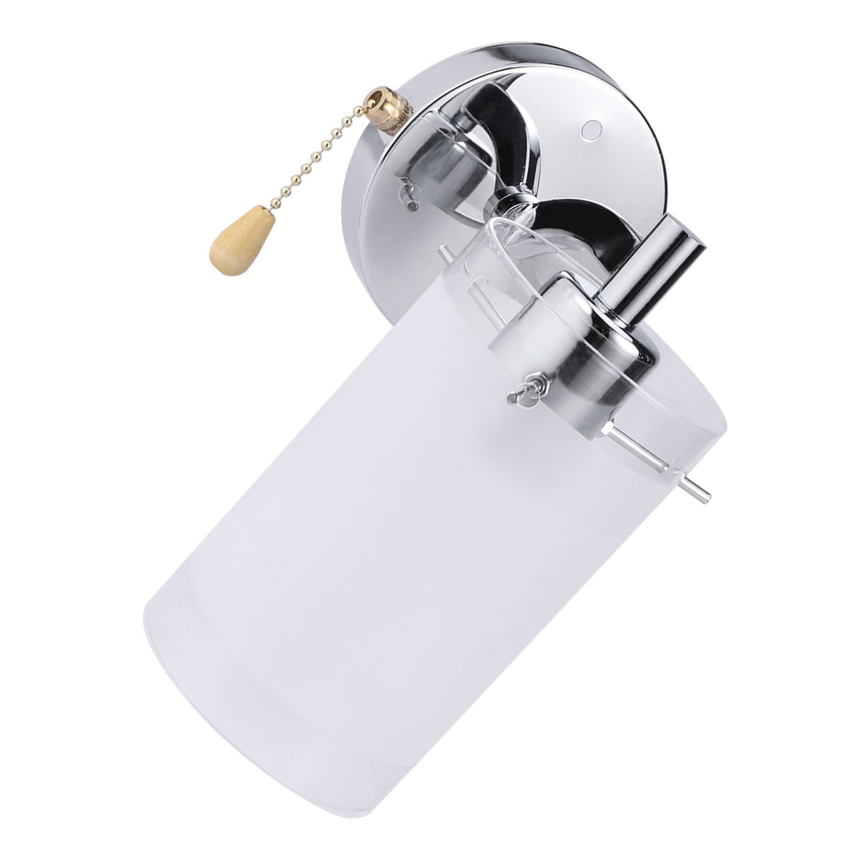 Wall Light with Pull Chain Flush Mount Ceiling Fixture Lamp LED ...