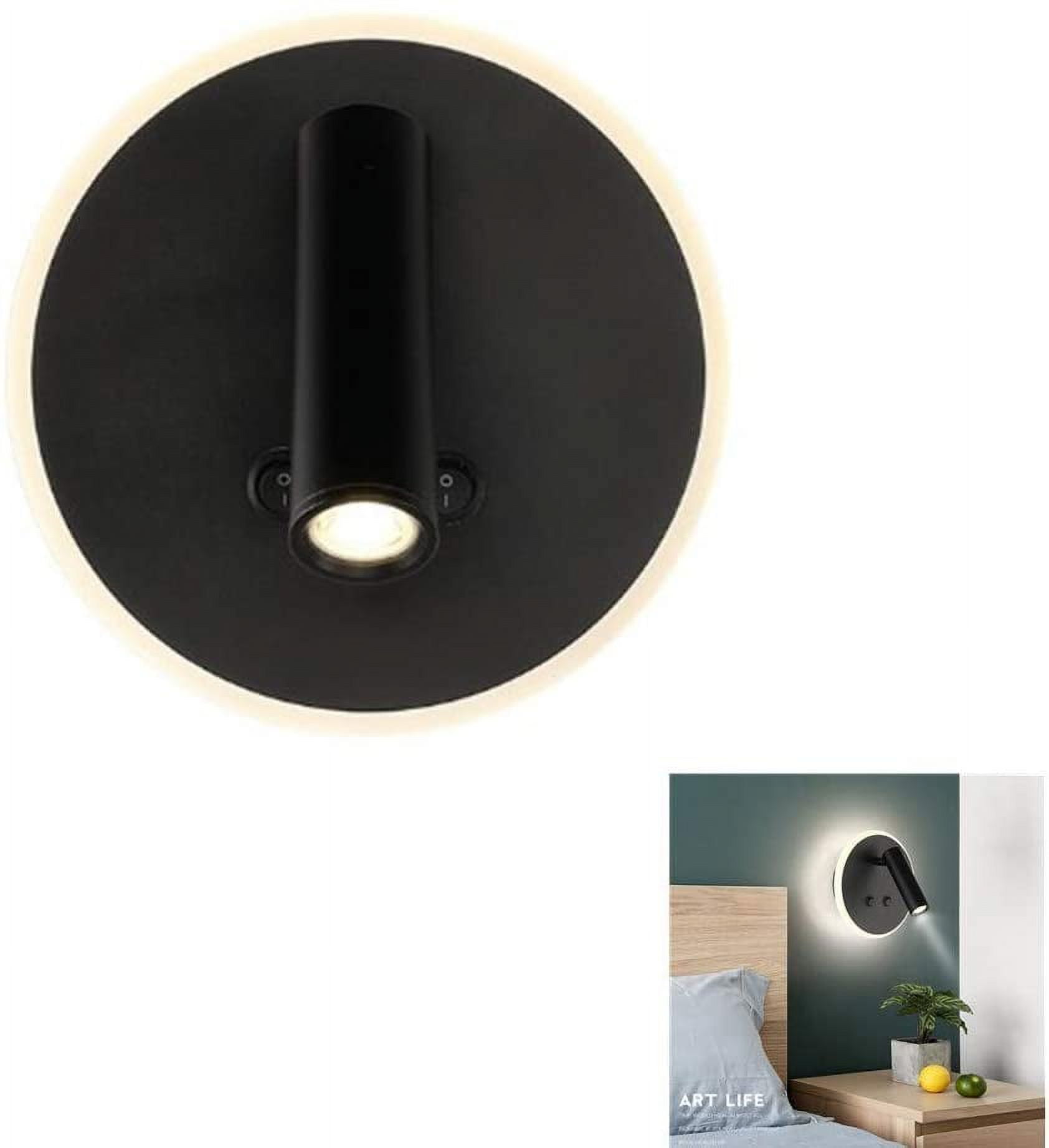 Wall Lights Led Night Light 7W+3W With Double Switches Book Reading Use ...