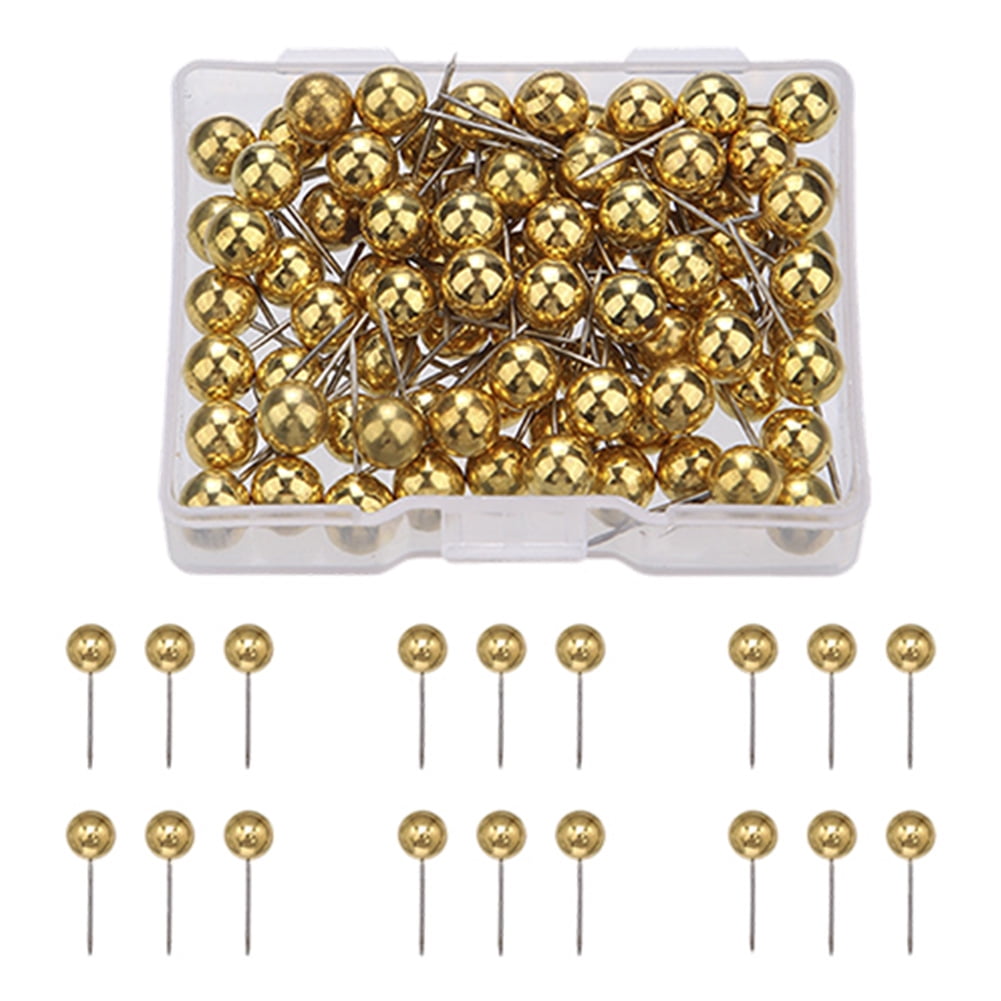 Wall Metal Pushpins Photos Metallic Thumbtack Fixing Metal Thumbtack ...