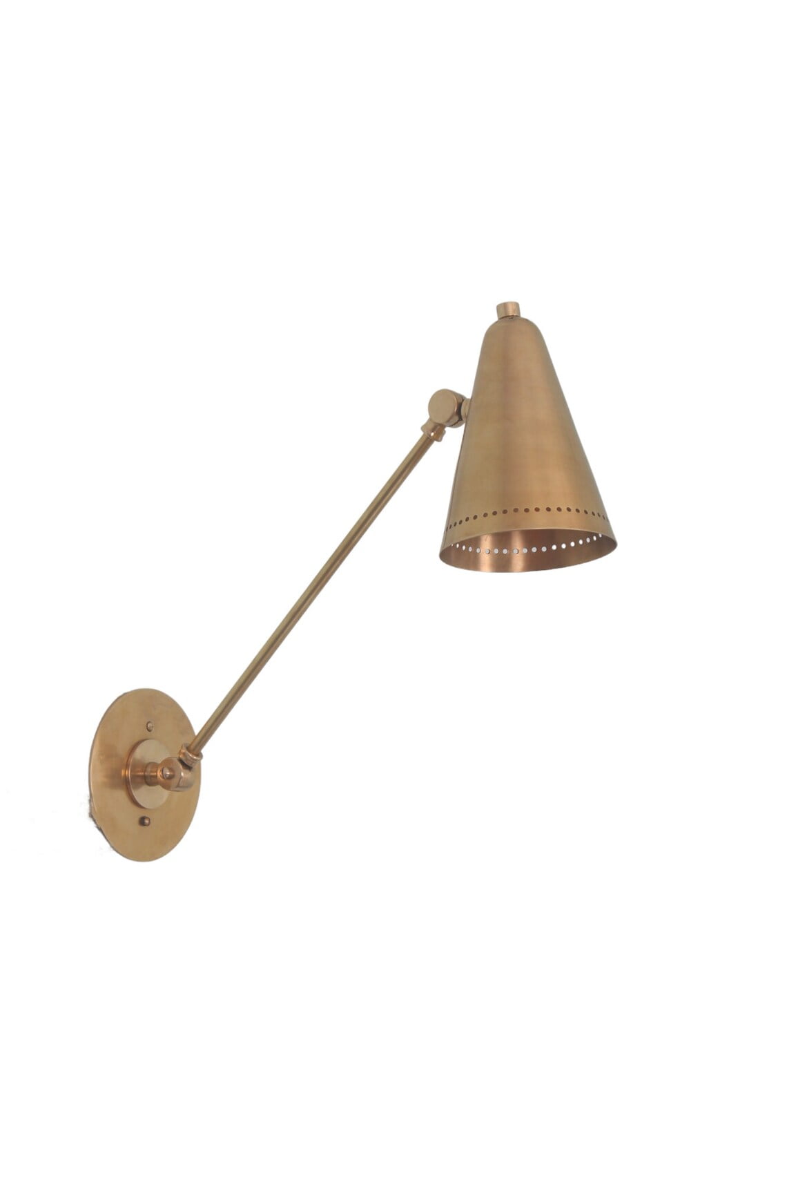 Wall Mid Century Modern Raw Brass Handmade Sputnik Wall light Fixture ...