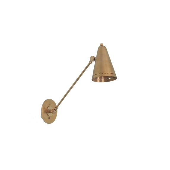 Wall Mid Century Modern Raw Brass Handmade Sputnik Wall light Fixture ...