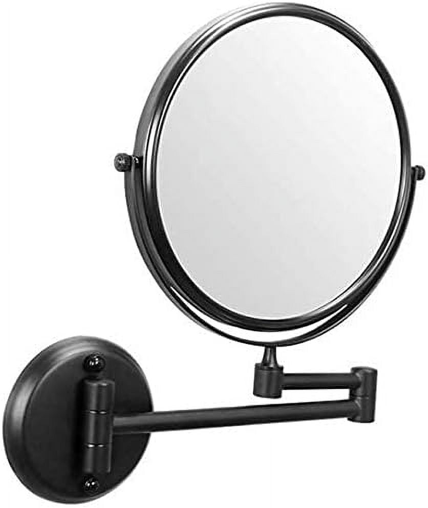 Wall Mirror, 360 Degree Rotation Wall Mounted Makeup Mirror 3X ...