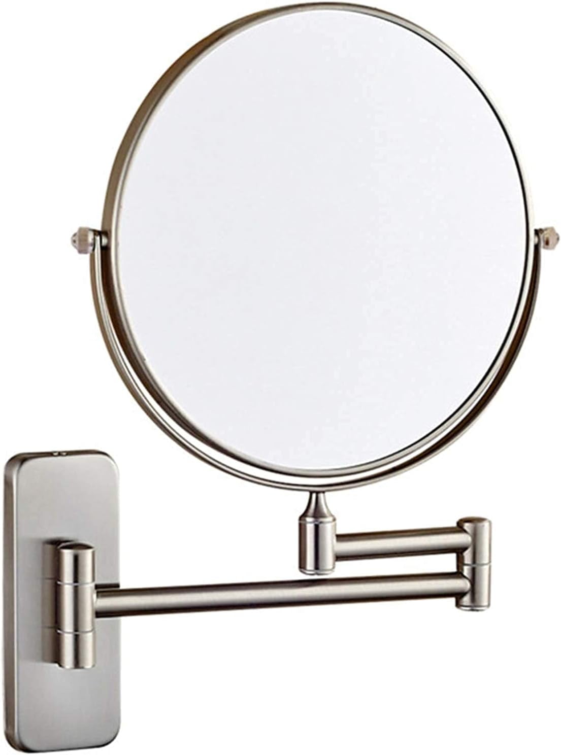 Wall Mirror for Bathroom, Wall Mounted Makeup Mirrors, 8 Inch Brass ...