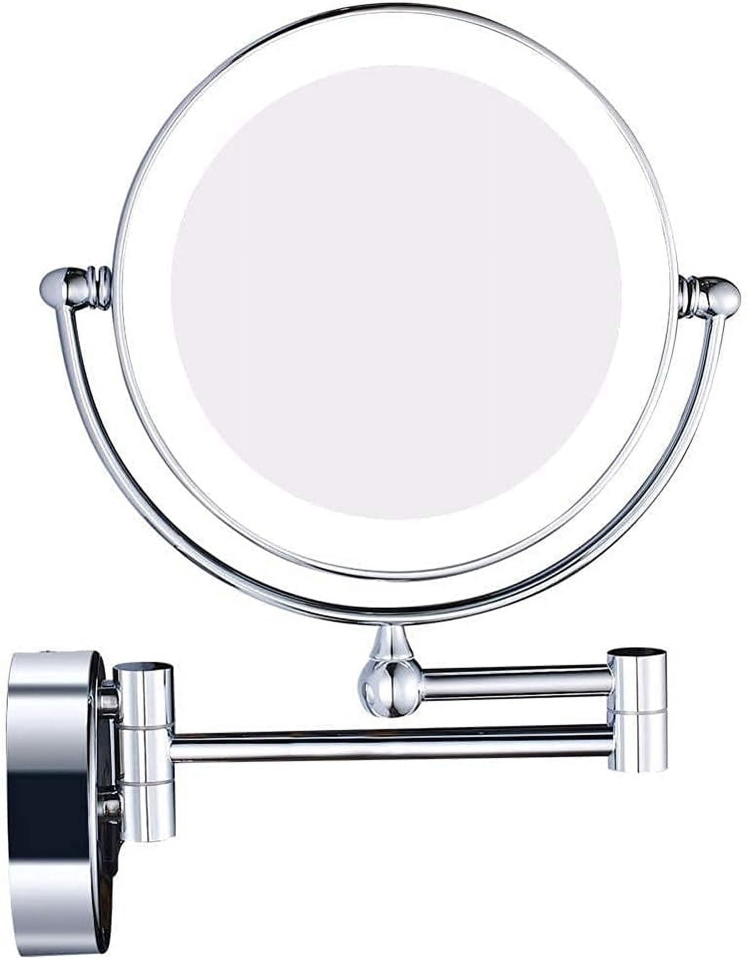 Wall Mirror, Bathroom Wall Mounted Makeup Mirrors,8 Inch Double Sided ...