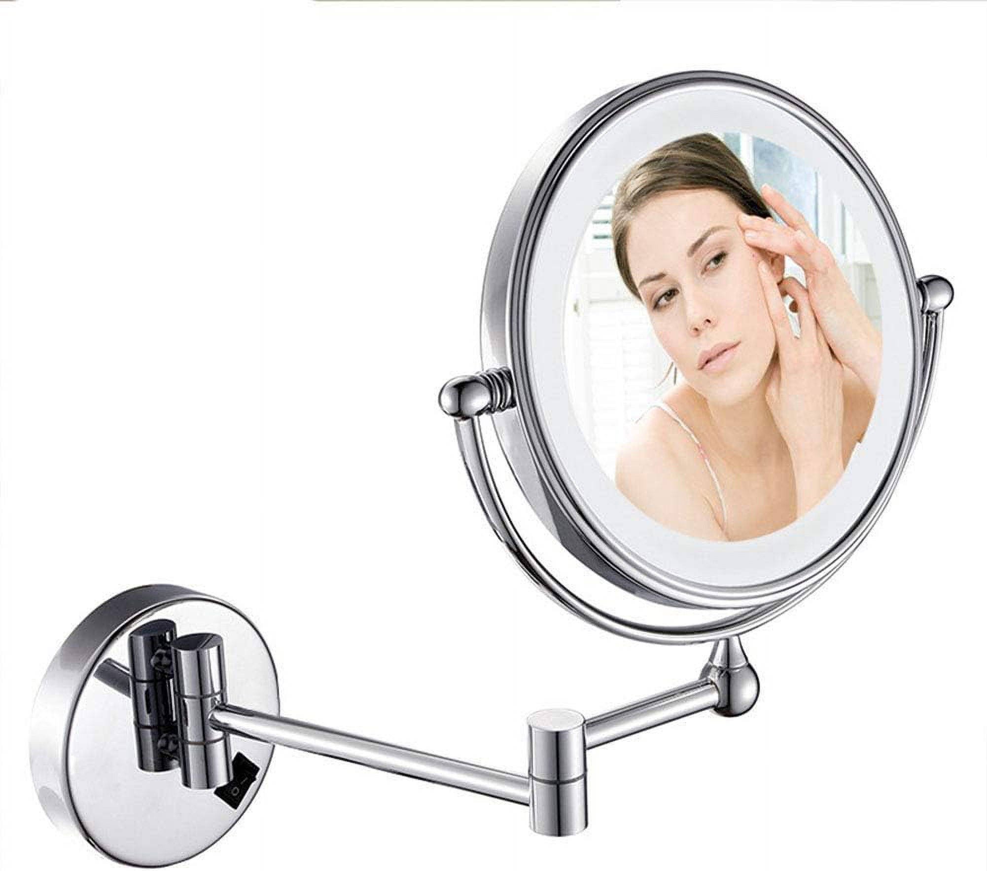 Wall Mirror, Wall Mounted Makeup Mirror with Magnification, Magnifying ...