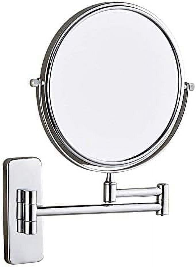 Wall Mirror, Wall Mounted Makeup Mirrors,8 Inch Brass Double Sided ...