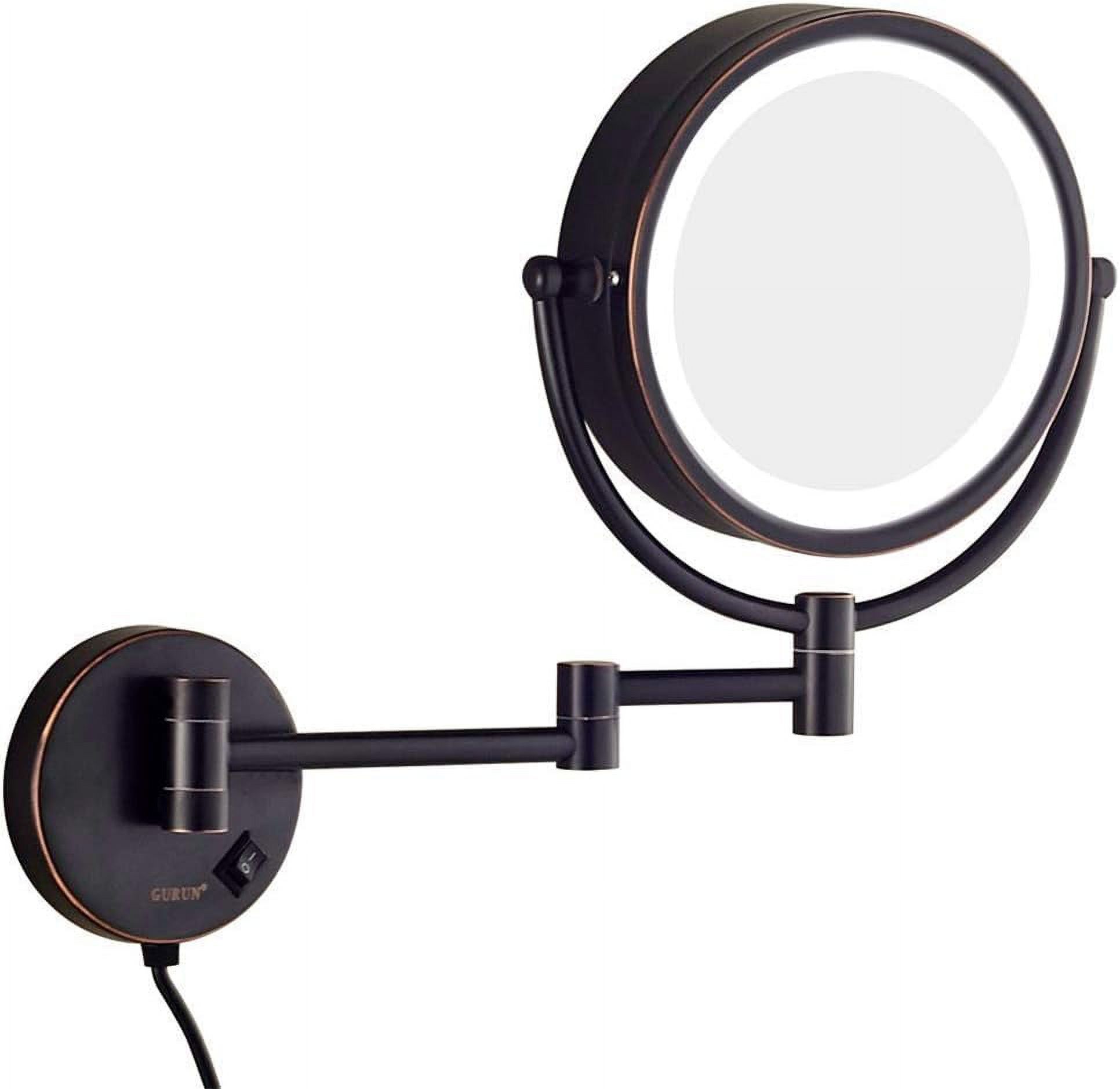 Wall Mirror, Wall Mounted Makeup Mirrors,Folding Bathroom Vanity ...