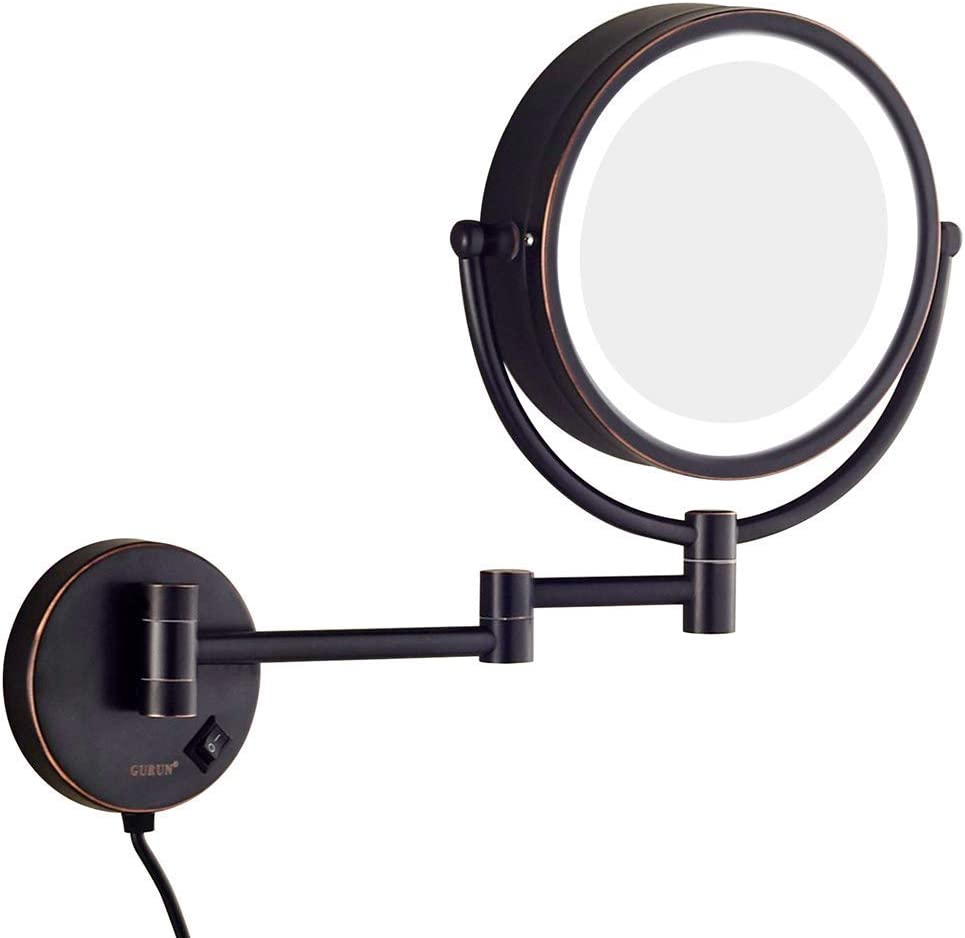 Wall Mirror for Bathroom, Wall Mount Bathroom Makeup Mirror Vanity ...