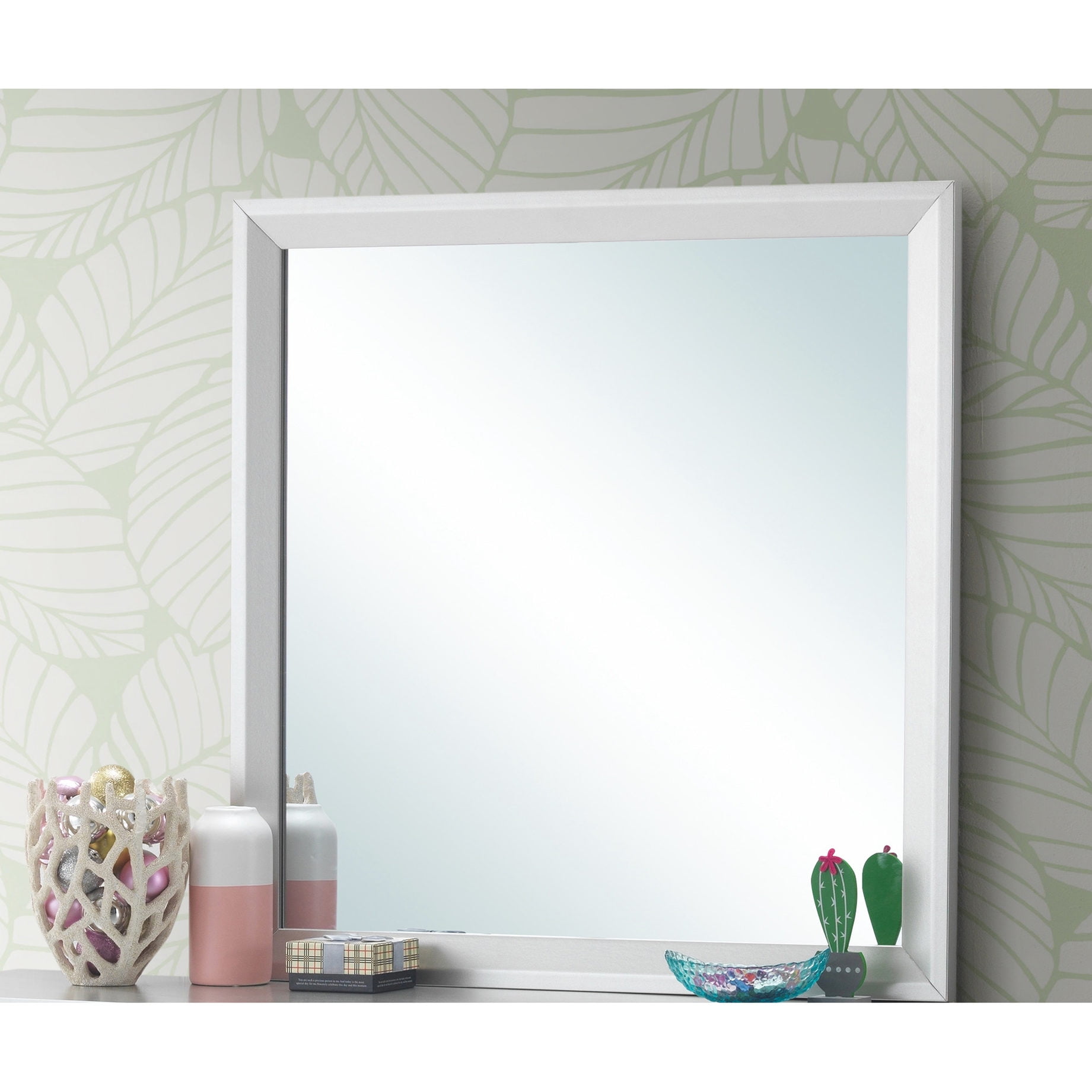 Wall Mirror for Bedroom | Designed to Fit Dresser | Low - Distortion ...