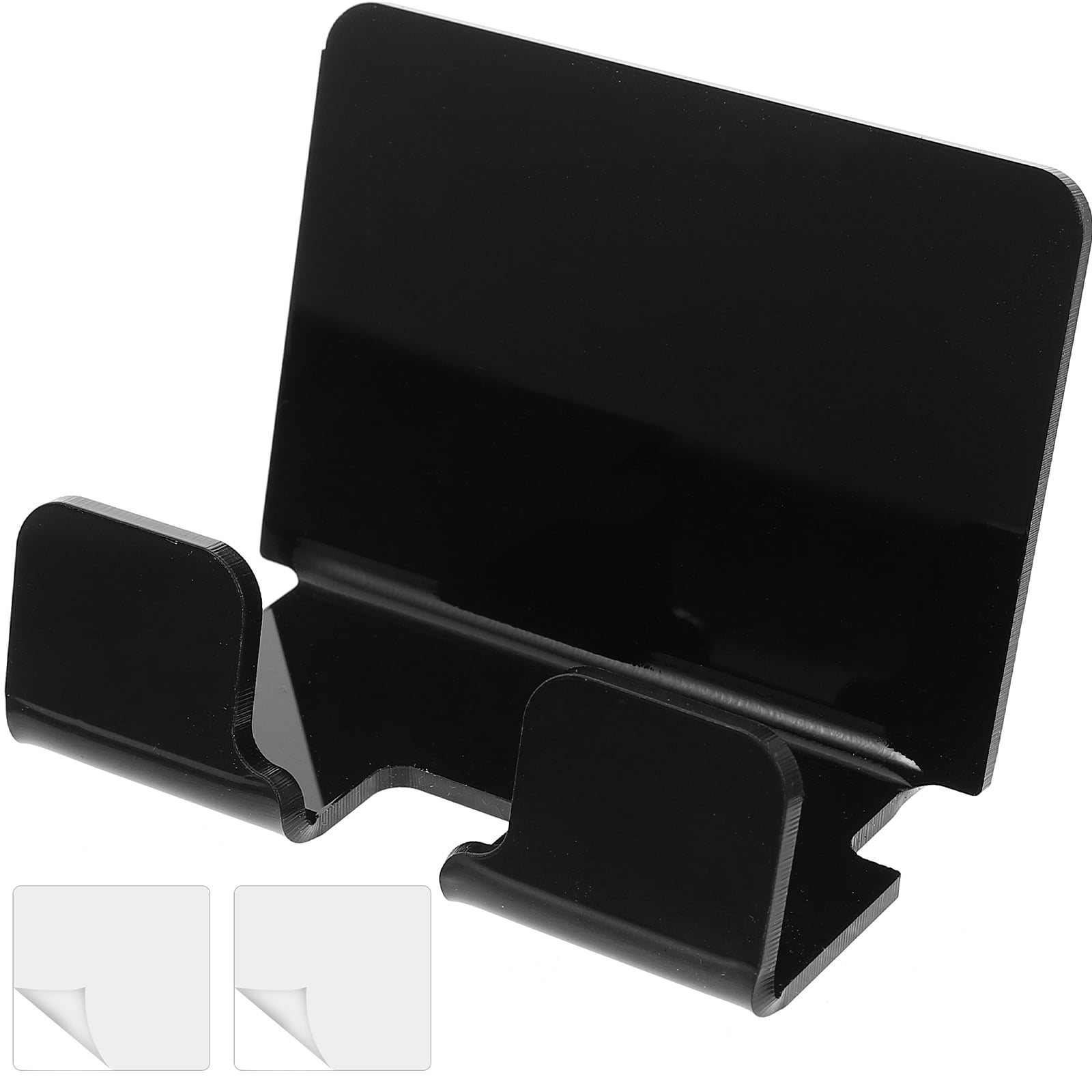 Wall Mobile Phone Holder Rack Car Mount Adhesive Cell Phones Black ...