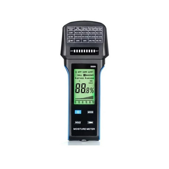 Wall Moisture Meter Rechargeable Moisture Meter 4-In-1 Wood Drywall ...