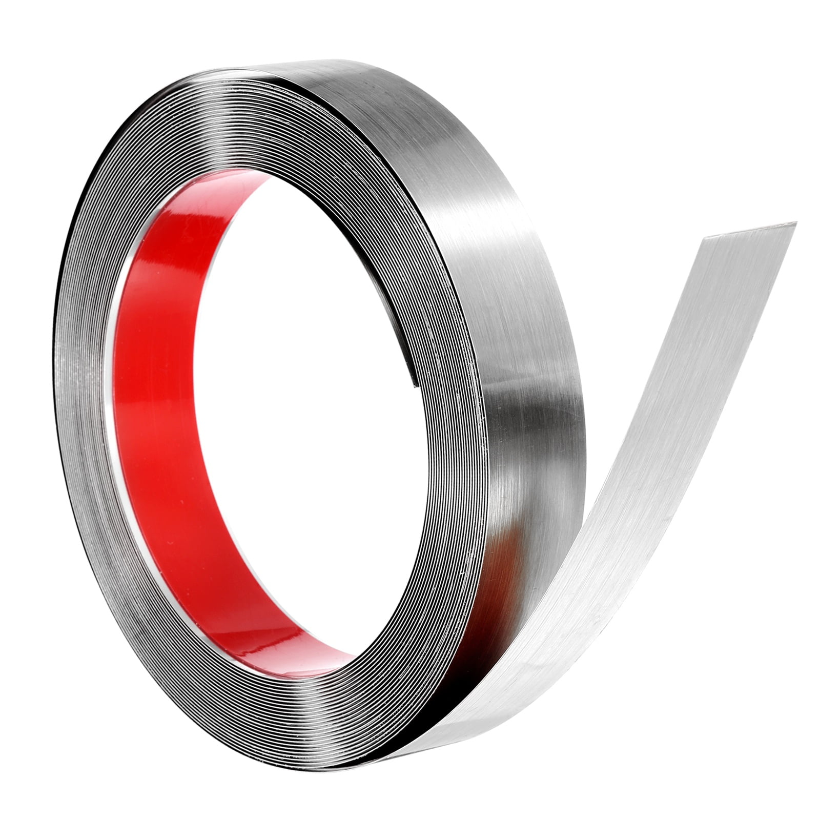 Wall Molding Trim, 32.8 ft x 1.2 Inch Peel and Stick Strip, Brushed Silver - Walmart.com