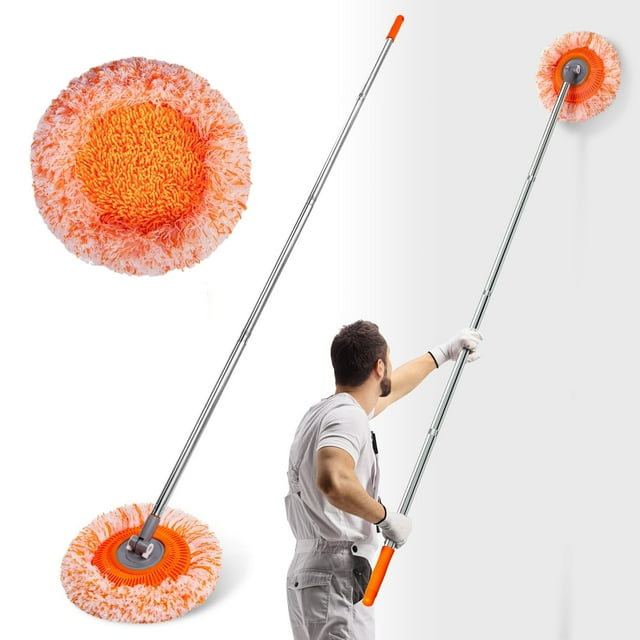 Wall Mop, 2026 New 69” Wall Cleaner, Baseboard Cleaner, Professional ...
