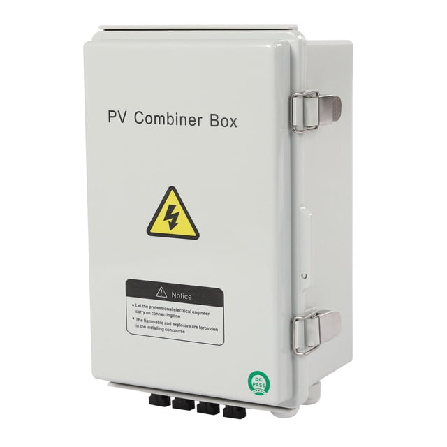 Wall Mount 4 String Solar PV Combiner Box and 63A Circuit Breaker for ...