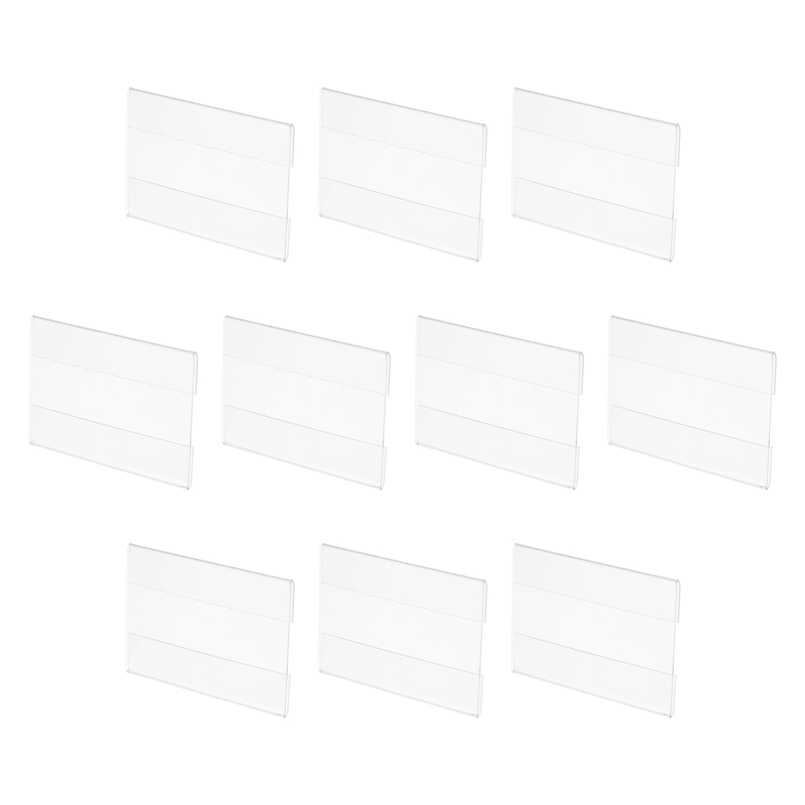 Wall Mount Acrylic Sign Holder 3.5 x 2.4 Inch Clear Plastic Wall Sign ...