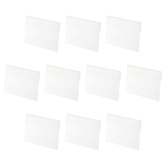 Wall Mount Acrylic Sign Holder 4.7 x 3.1 Inch Clear Plastic Wall Sign ...