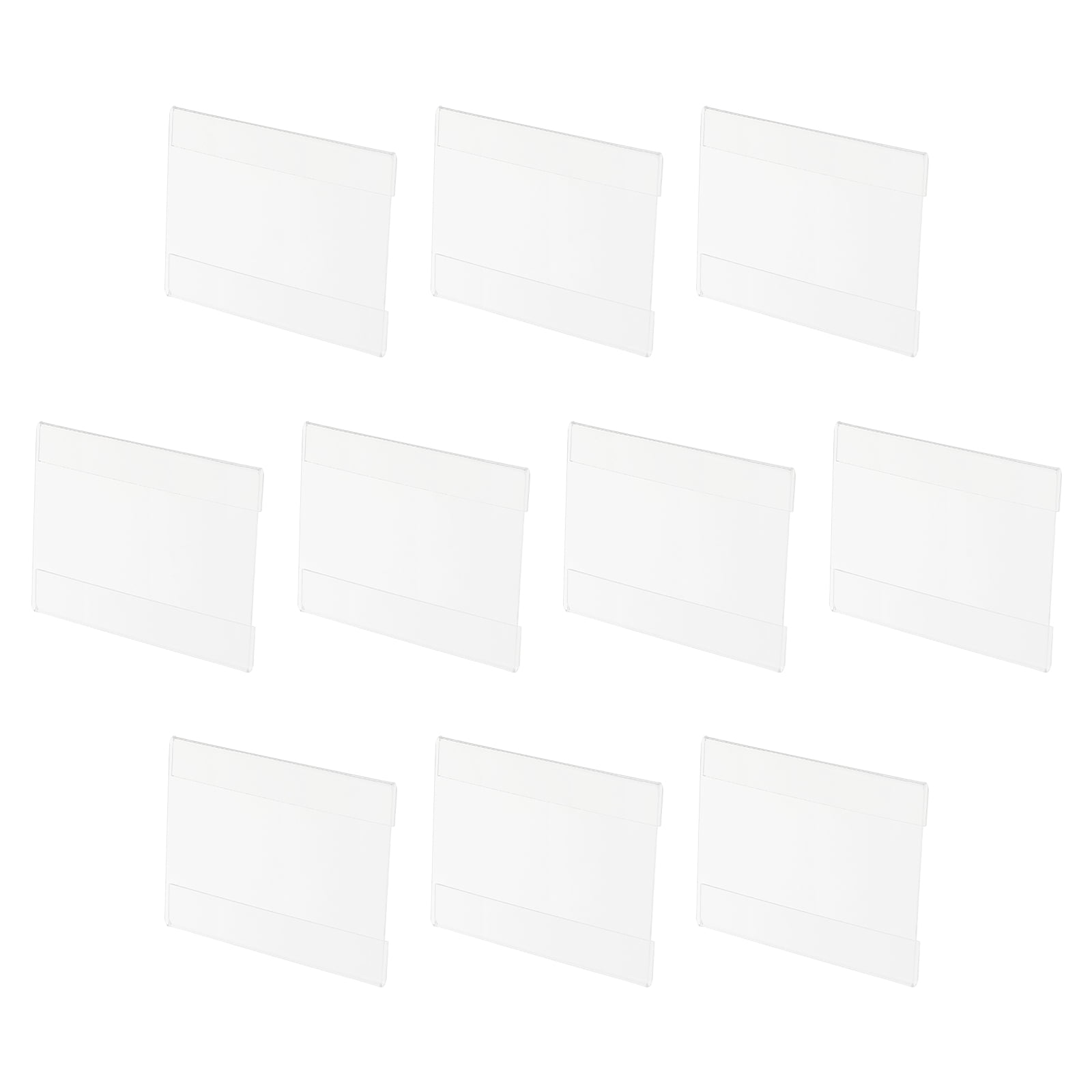 Wall Mount Acrylic Sign Holder 5.1 x 3.5 Inch Clear Plastic Wall Sign ...