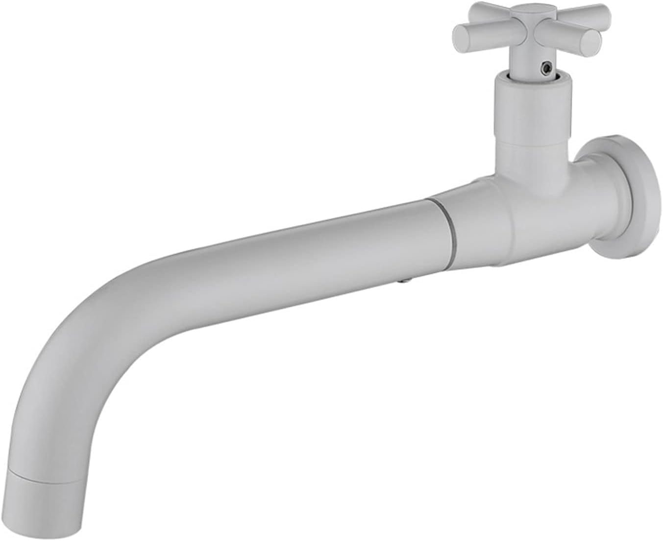 Wall Mount Basin Faucet Outdoor Garden Spout Mop Pool Tap Wash Faucet ...