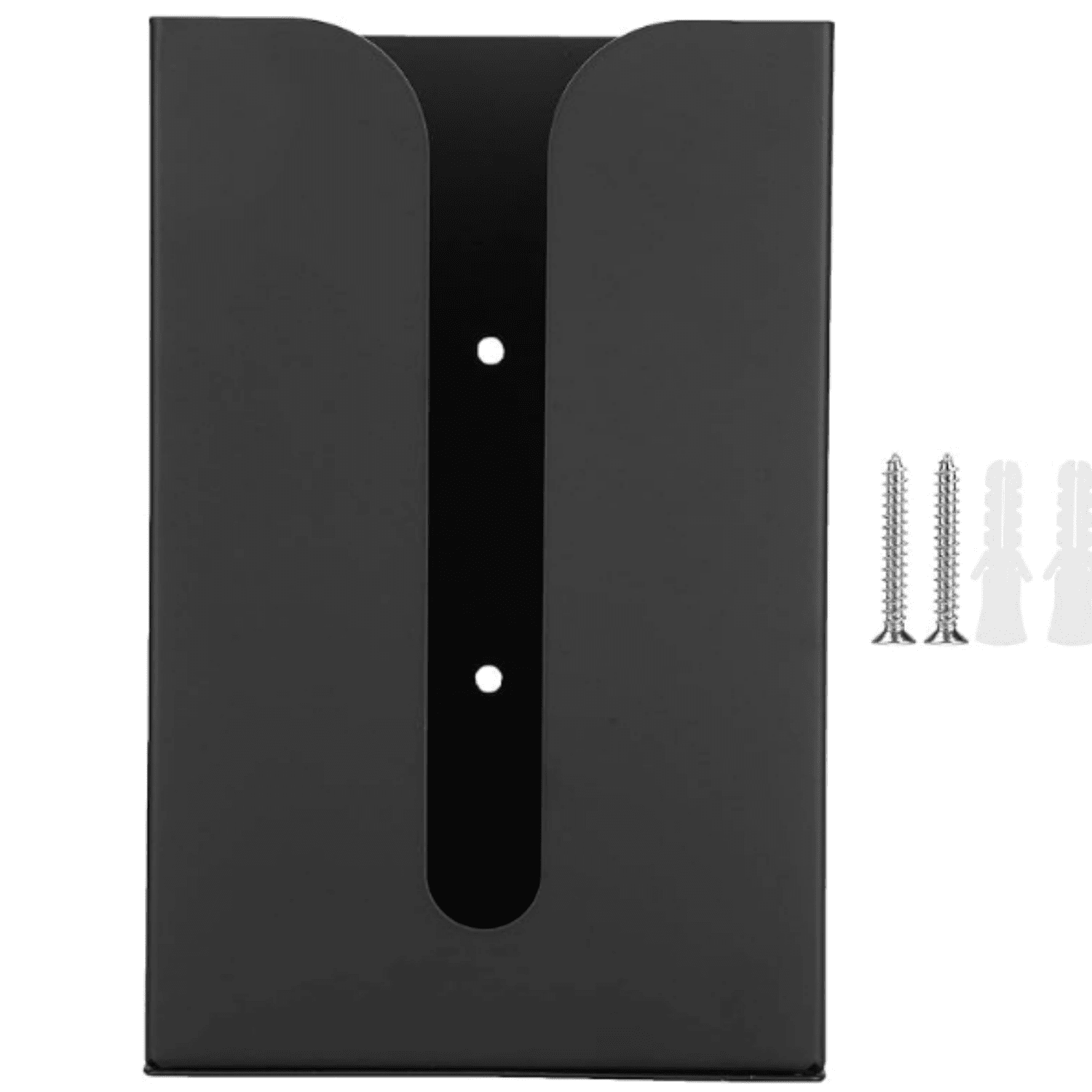 Wall Mount Bathroom Tissue Box Holder, Black Kitchen Paper Towel ...