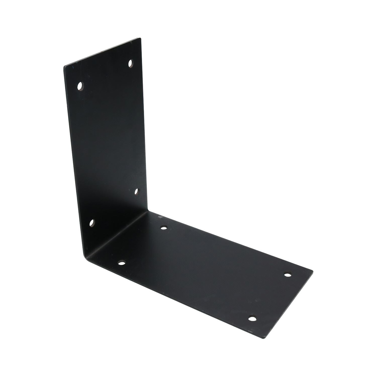 Wall Mount Bracket For Post Box Fixing Stand Metal Plate Right Angle L ...