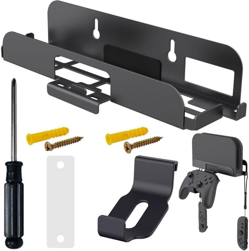 Wall Mount Bracket for NS Switch 2 Game Console， Shelf with Grip ...