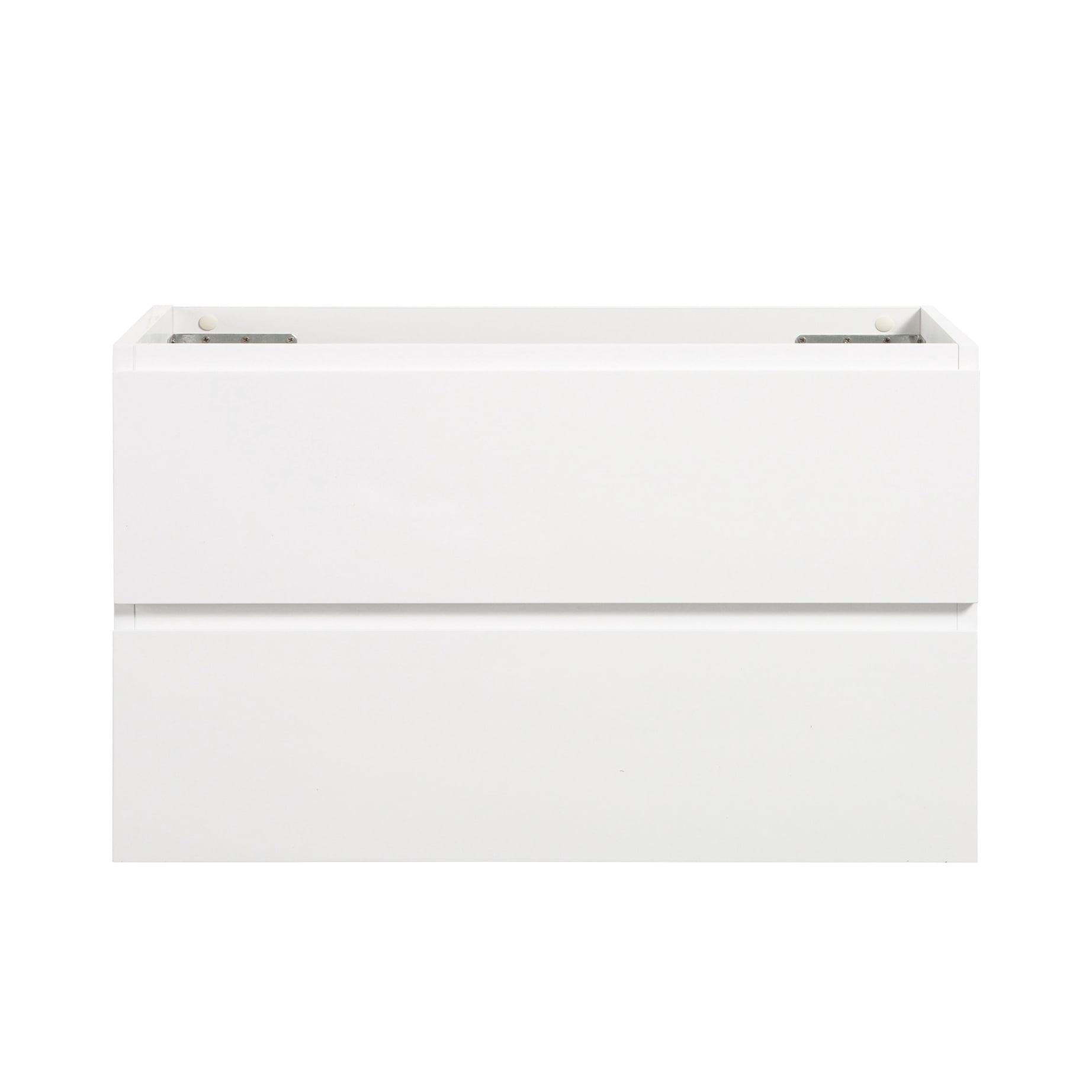 Wall Mount Cabinet Without Basin In White, 20% Larger Storage Volume ...