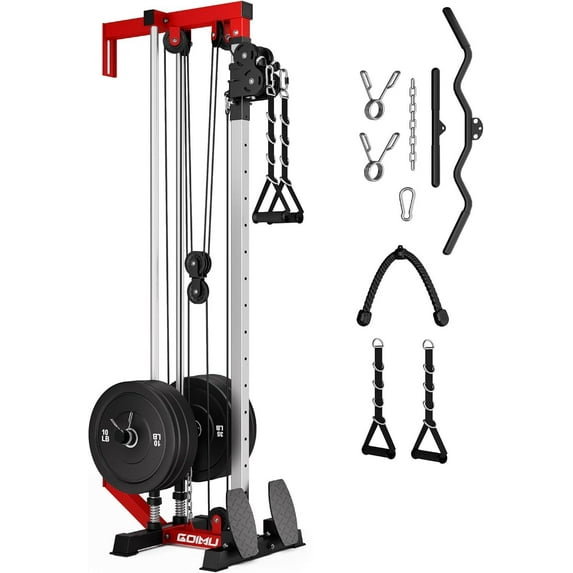Wall Mount Cable Station, WM1 Cable Crossover Machine with 17 Positions ...