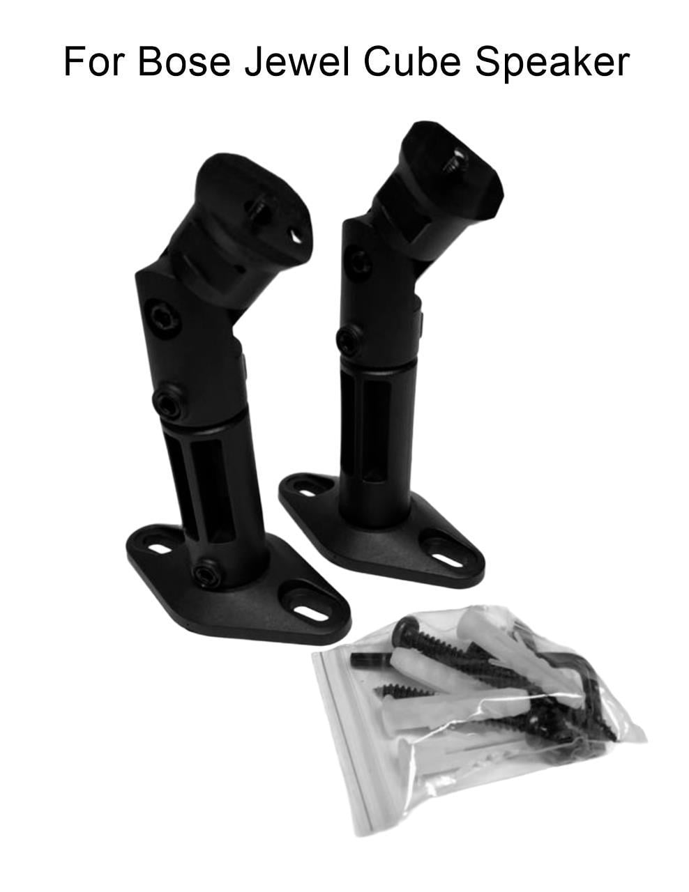 Wall Mount Ceiling Bracket for Jewel Cube Speaker - Pair - Black ...