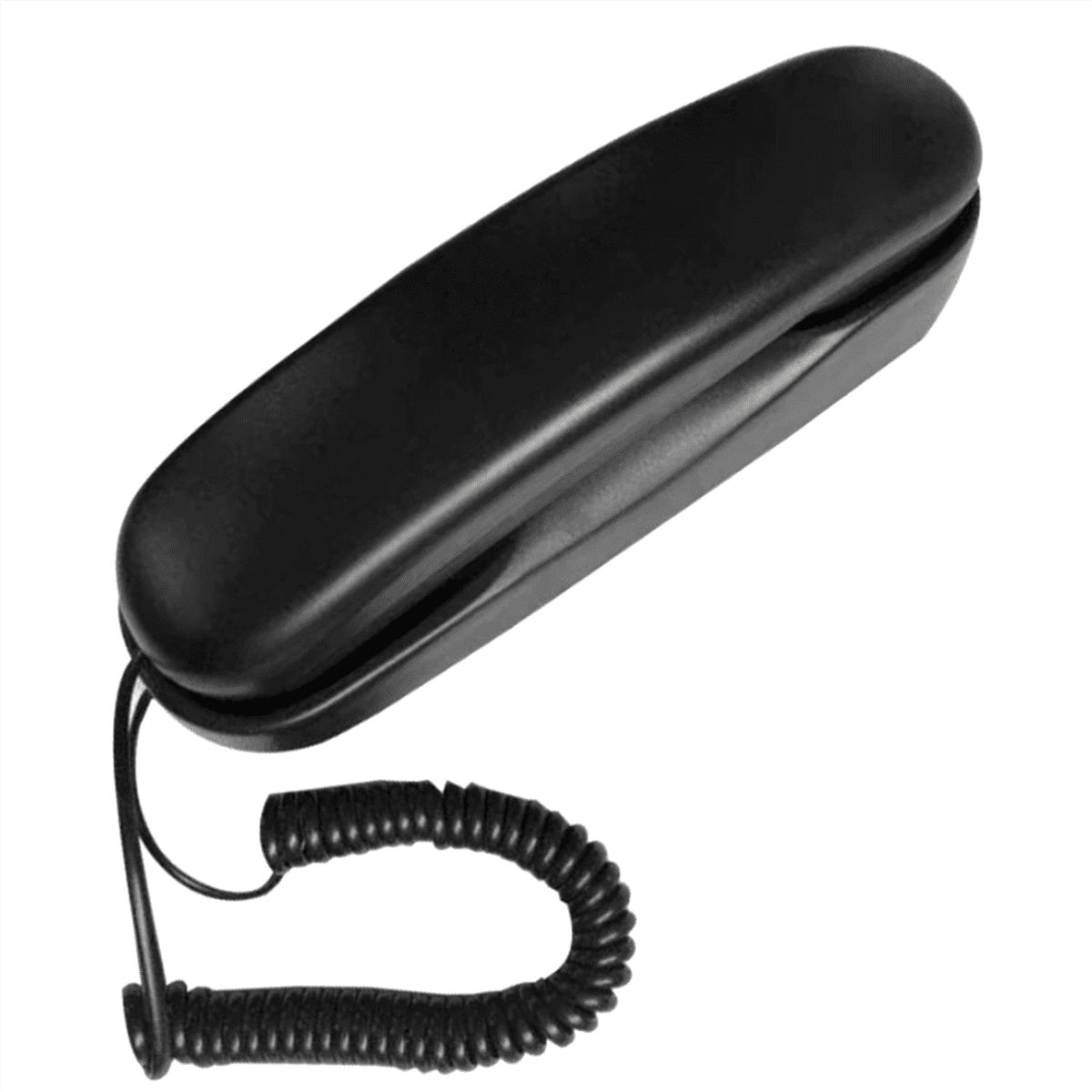 Wall Mount Corded Phone with Redial Function, Black - Walmart.com