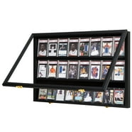 KFFKFF 35-Slot Collectible Card Showcase, 24.3x30.5x2.1 inches, Trading ...