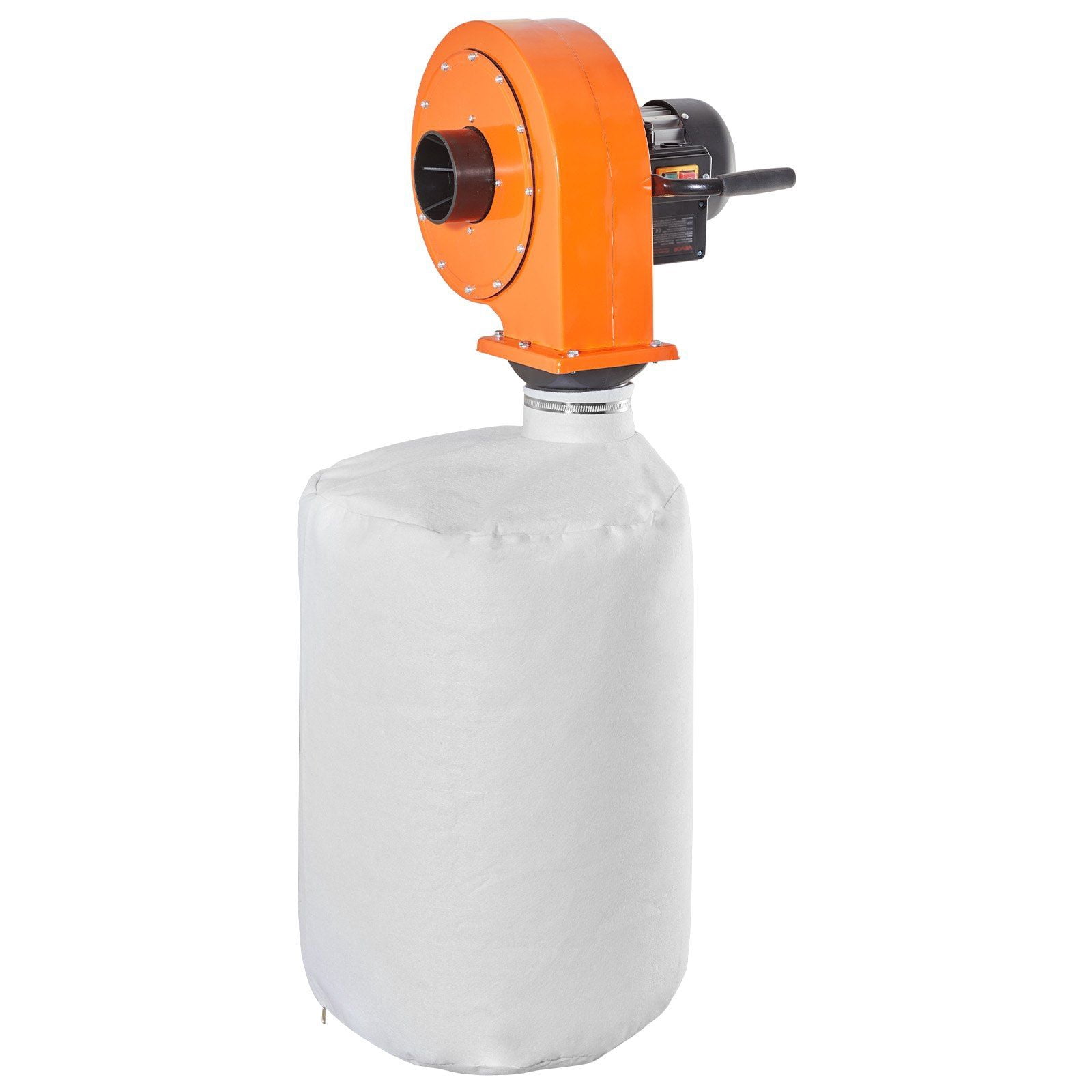 Wall Mount Dust Collector 1 HP, 560 CFM for Woodworking Dust Collection ...