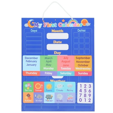 Calendar Pocket Chart Classroom Organized Chart Education Early ...