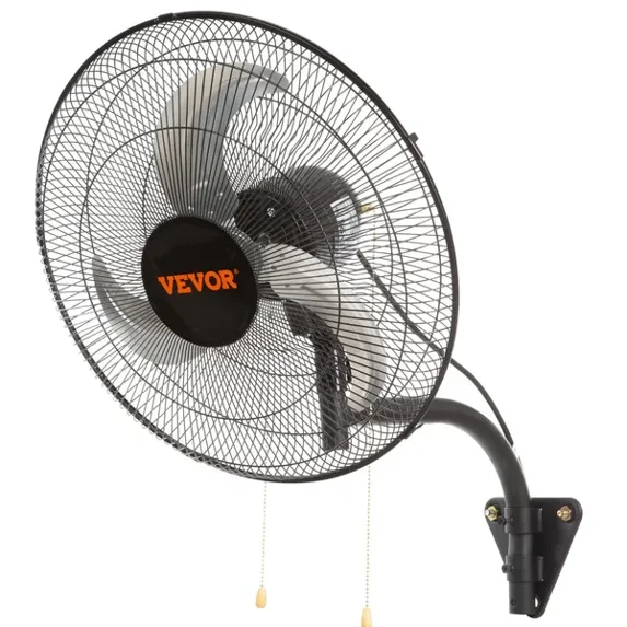 Wall Mount Fan, 20 Inch, 3-speed High Velocity Max. 4650 CFM ...