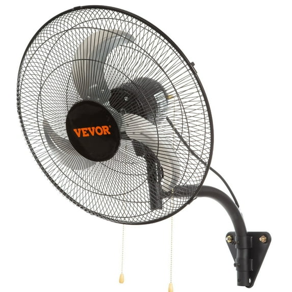 Wall Mount Fan, 20 Inch, 3-speed High Velocity Max. 4650 CFM ...