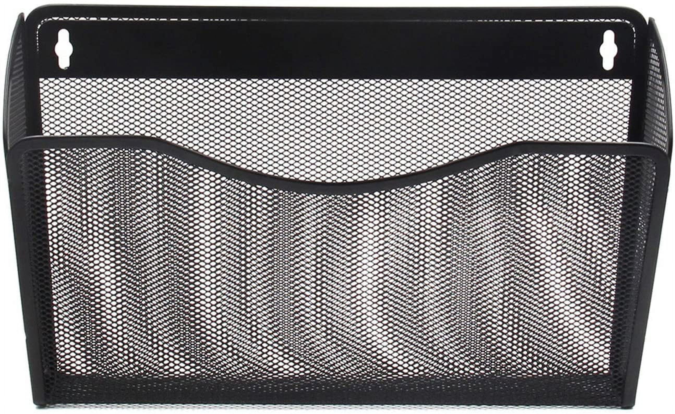 Wall Mount File Organizer Single Pocket Vertical Hanging File Folders ...