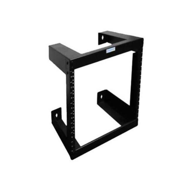 Wall Mount Fixed Rack 8U, Black - Walmart.com