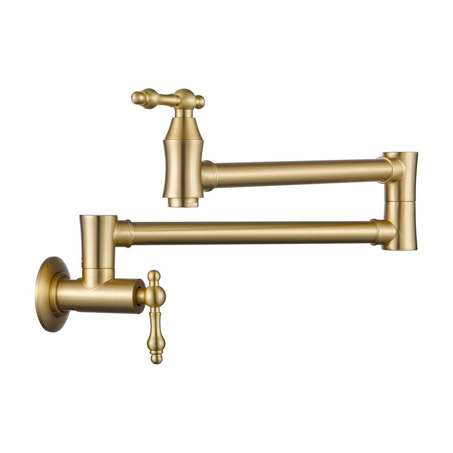 Wall Mount Folding Kitchen Pot Filler Faucet - Walmart.com