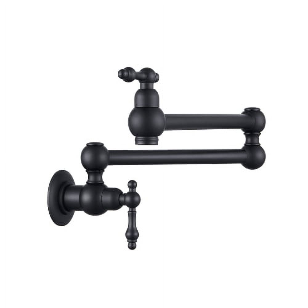 Wall Mount Folding Kitchen Pot Filler Faucet - Walmart.com
