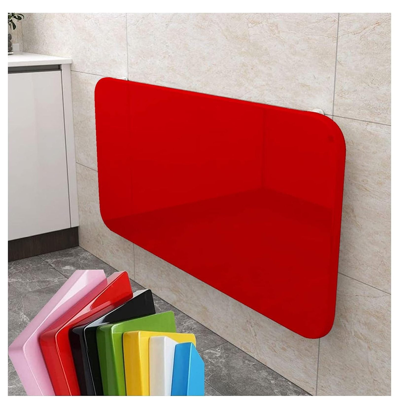 Wall Mount Folding Table Laundry Folding Station Folding Wall-Mounted ...