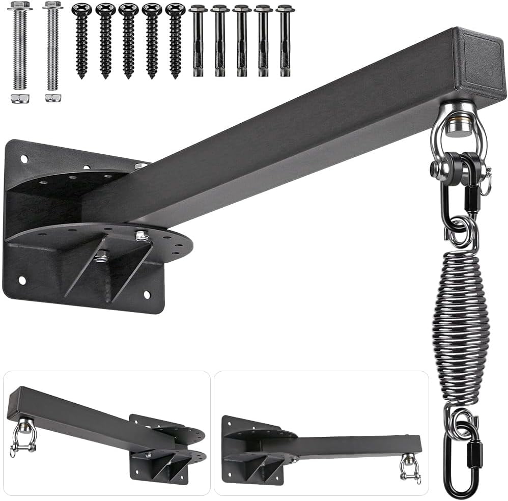 Wall Mount Heavy Bag Hanger Heavy Duty Punching Bag Hanger Adjustable ...