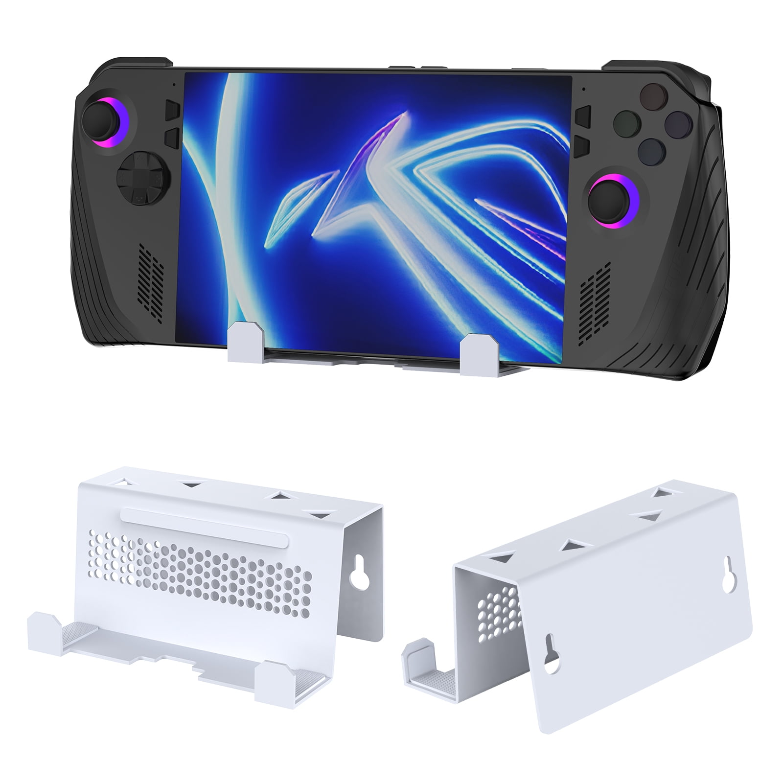 Wall Mount Holder Bracket for ROG Ally X/PS Portal/Steam Deck Console ...