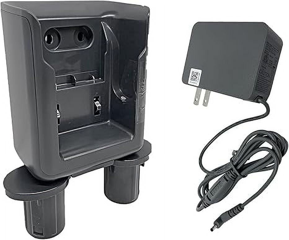 Wall Mount Holder Docking Station with Battery Charger Power Adapter ...